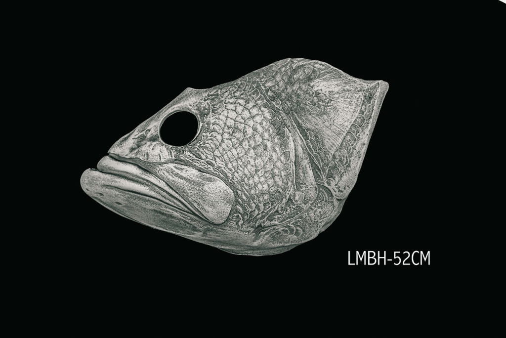 Reproduction Largemouth Bass Heads | Waters by Klaus